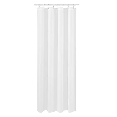 Fabric Shower Curtain Liner Long Stall Size 48 x 78 inches, Hotel ...