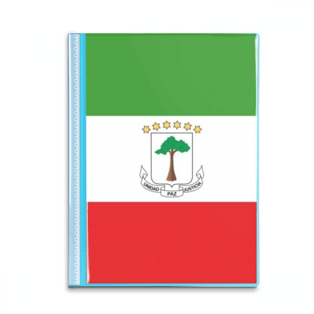 Guinea Ecuatorial África país bandera nacional Carpeta combinada de ...