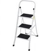 2 in 1 Step Ladder & Hand Truck,Aluminum 3 Step Stool,Folding Ladder ...