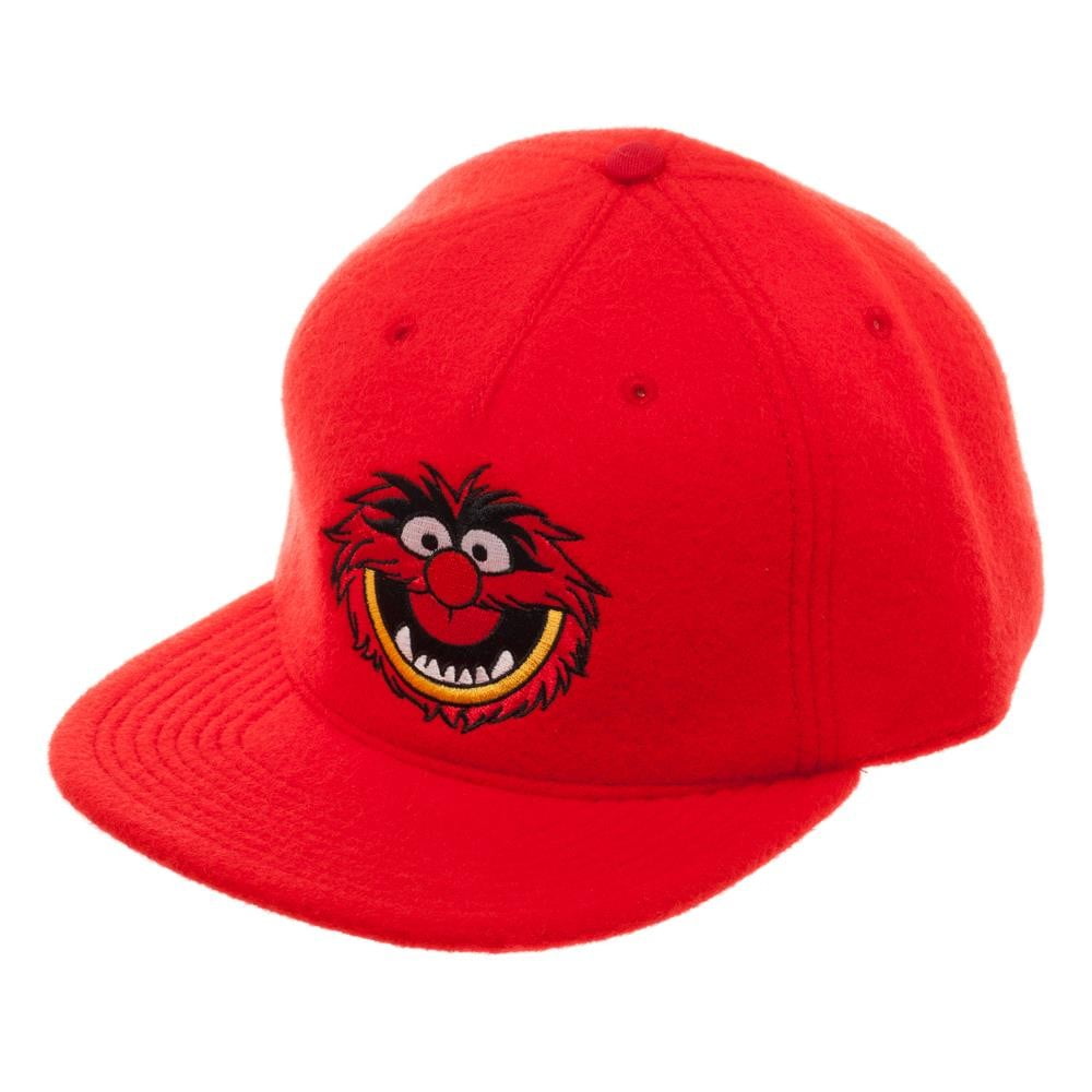 The Muppets - Baseball Cap - The Muppets - Animal Red Snapback New ...