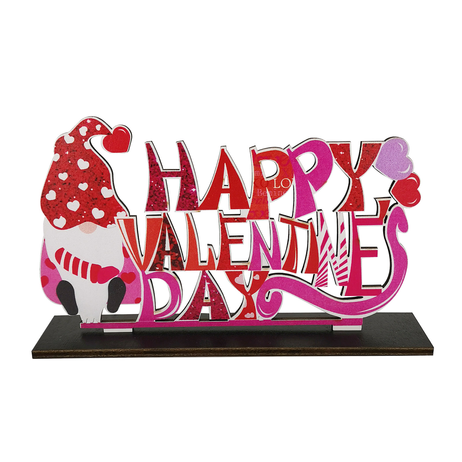 FLhrweasw Letrero para Mesa Del Día San Valentín Letras Bloque ...