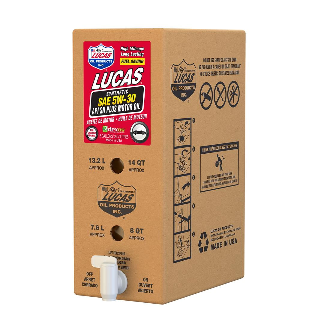 Click here for Lucas Oil Oil 18005 Sae 5w-30; Synthetic; 6 Gallon... prices