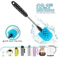 3-Pack 12.2-Inch 3-in-1 Stainless Steel Bottle Brush Set, Long-Handled ...