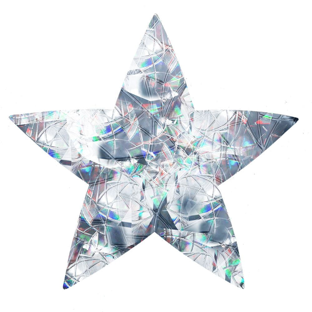 Removable Colorful Cat Moon 3D Refraction Rainbow Effect Window ...