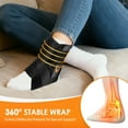 Quick Lace Up Ankle Brace, Slim-Fit Ankle Brace for Sprained Ankle ...