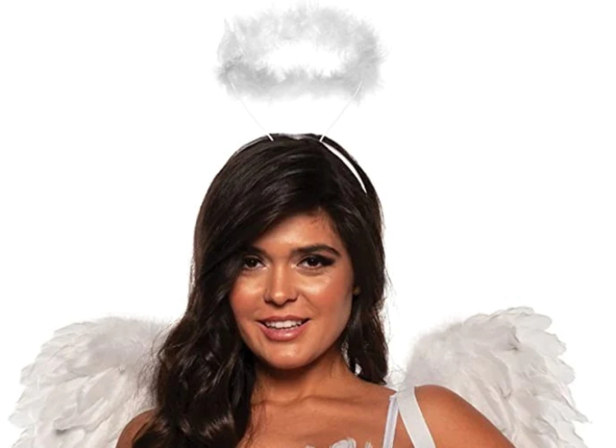 Angel Halo Adult Costume White - Walmart.com