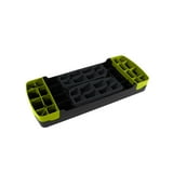 Tone Fitness Aerobic Step Platform, 26x11x4-6 inch, Black and Yellow ...