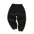 Avtoify Girls Full Length Pants 2-10 Years Solid Color Mid Waist ...