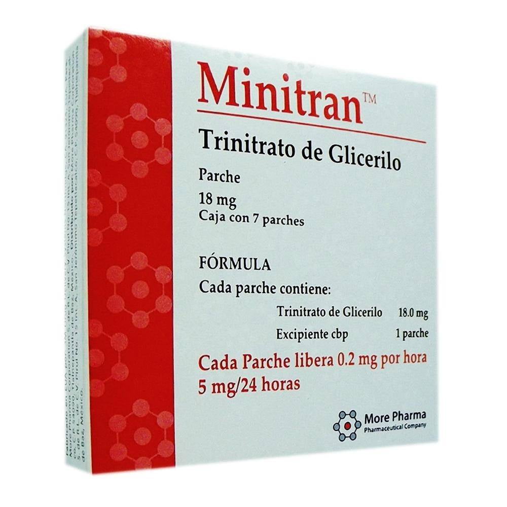 Minitran parches 7 pzas de 18 mg c/u | Walmart en línea