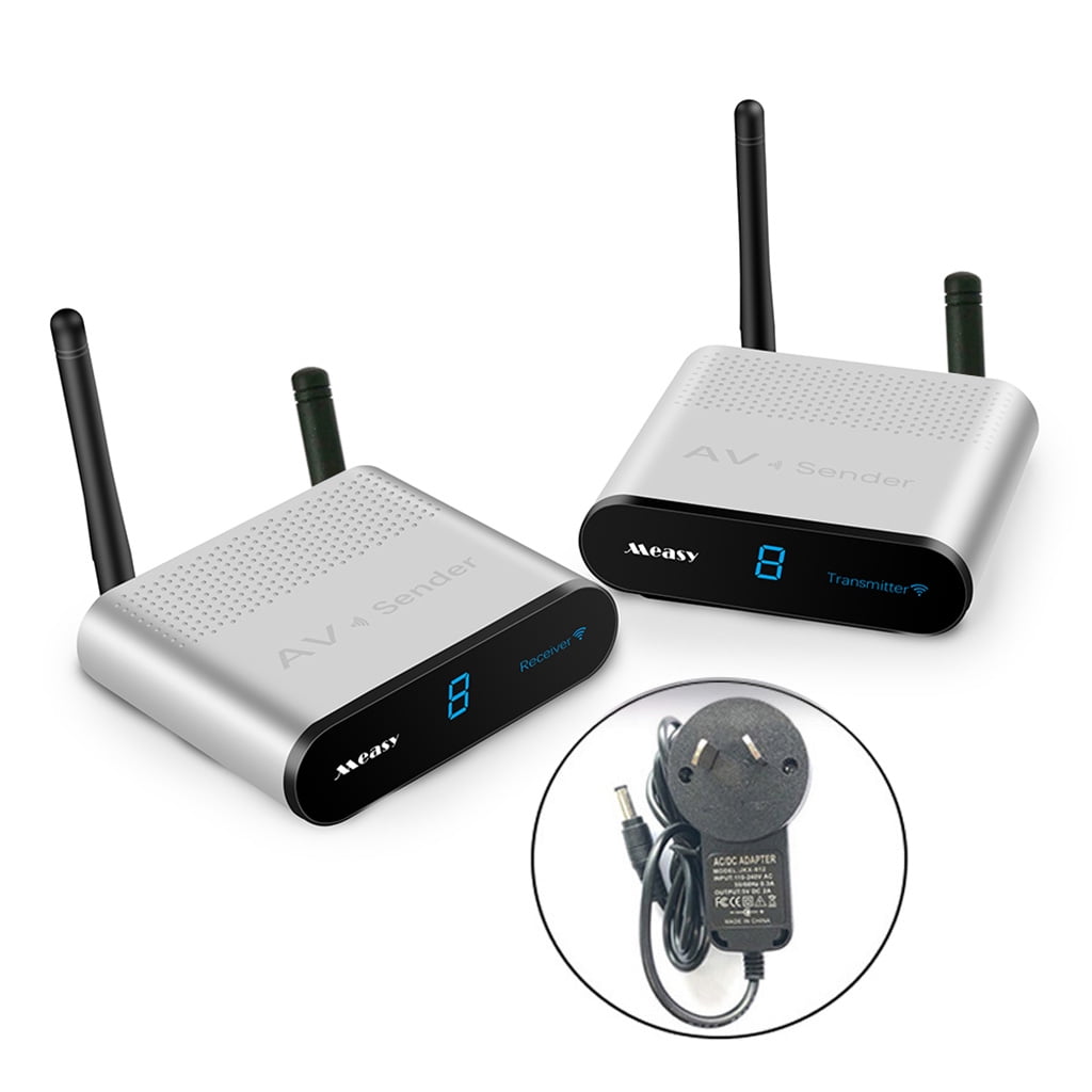 SIEYIO AV230 Transmitter Receiver 2.4GHz Wireless Audio Video AV Transmitter and Receiver ...