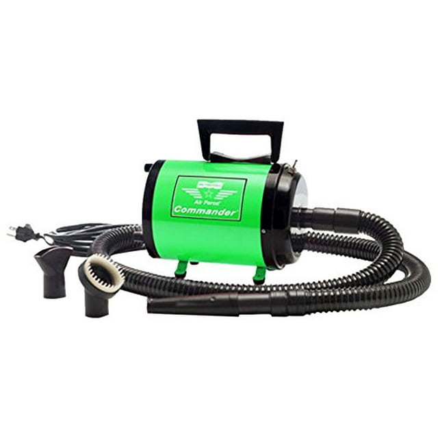Metro Vac AFTD-1 Air Force Commander 2 Speed Pet Dryer - Green ...