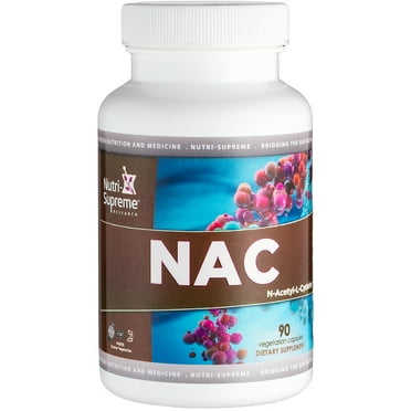Pure Naturals NAC 600 mg 250 Capsules - Walmart.com