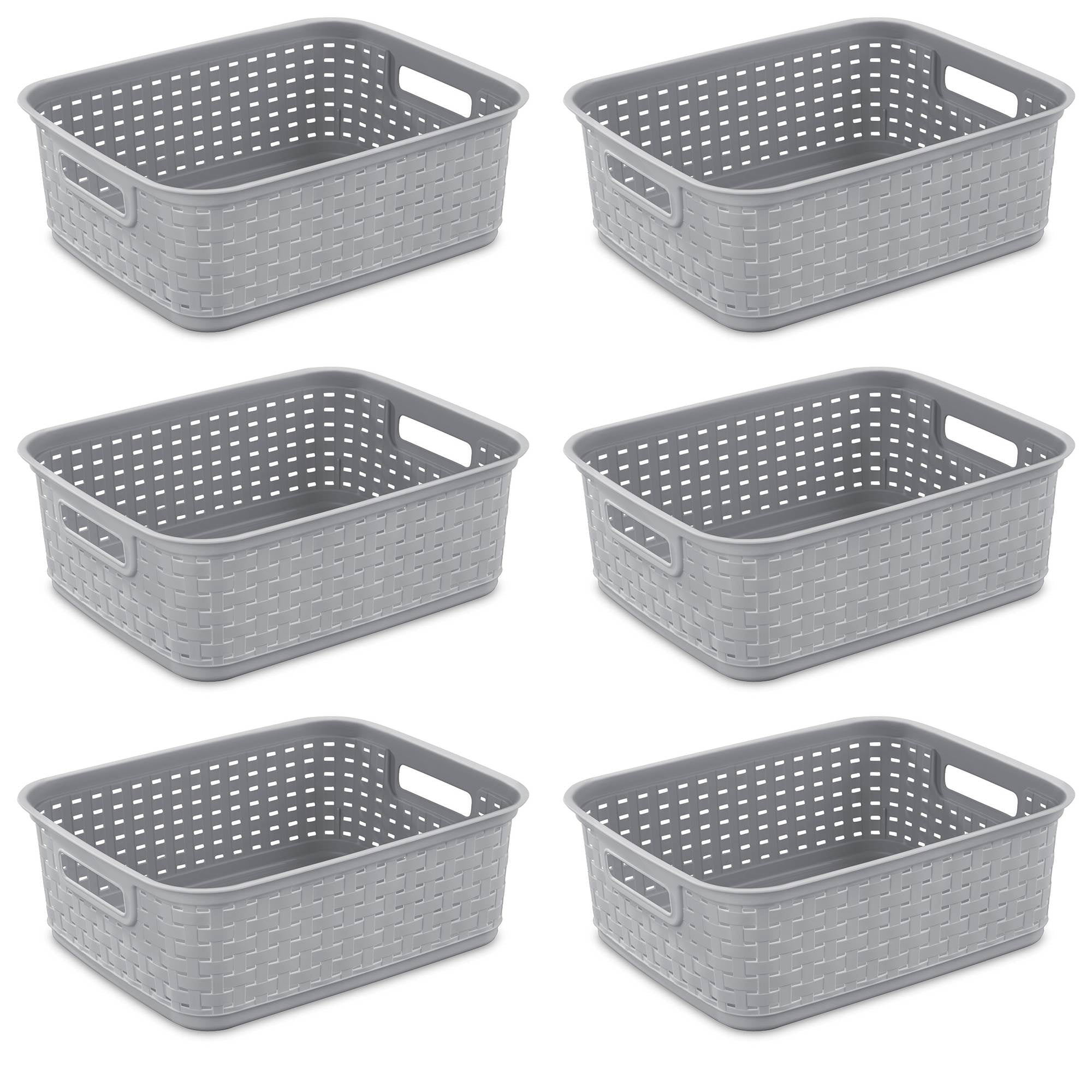 Click here for Sterilite Short Weave Wicker Pattern Storage Conta... prices