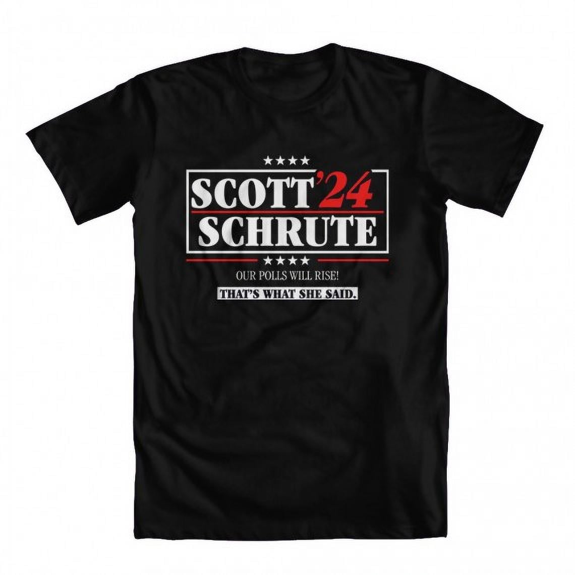 GEEK TEEZ Scott Schrute For Prez Original Artwork Inspired by The ...