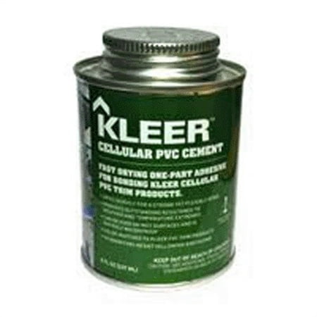 5010 16oz Kleer Cellular Pvc Cement - Walmart.com