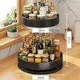 IFCOW 2 Tier Lazy Susans Kitchen Organizer, Adjustable, Rotating Spice ...