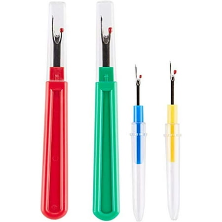 4 Pieces Seam Rippers Sewing Stitch Thread Unpicker for Quick Unpick ...