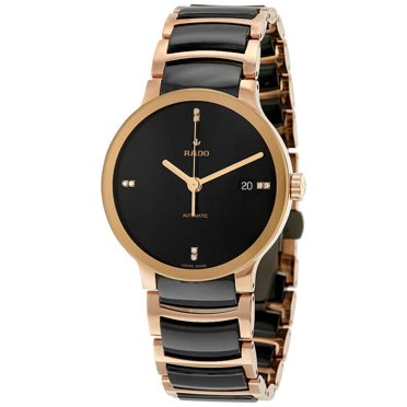Rado Integral Jubile Black Dial Black Ceramic Watch R20206712 - Walmart.com