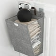 Foldable Home Clothes Laundry Basket Wall Mounted Bathroom Storage ...