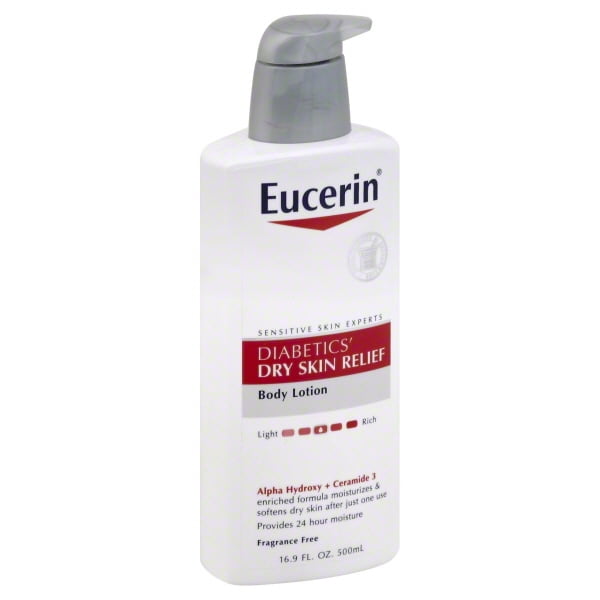 Eucerin Diabetics' Dry Skin Relief Body Lotion - Walmart.com - Walmart.com