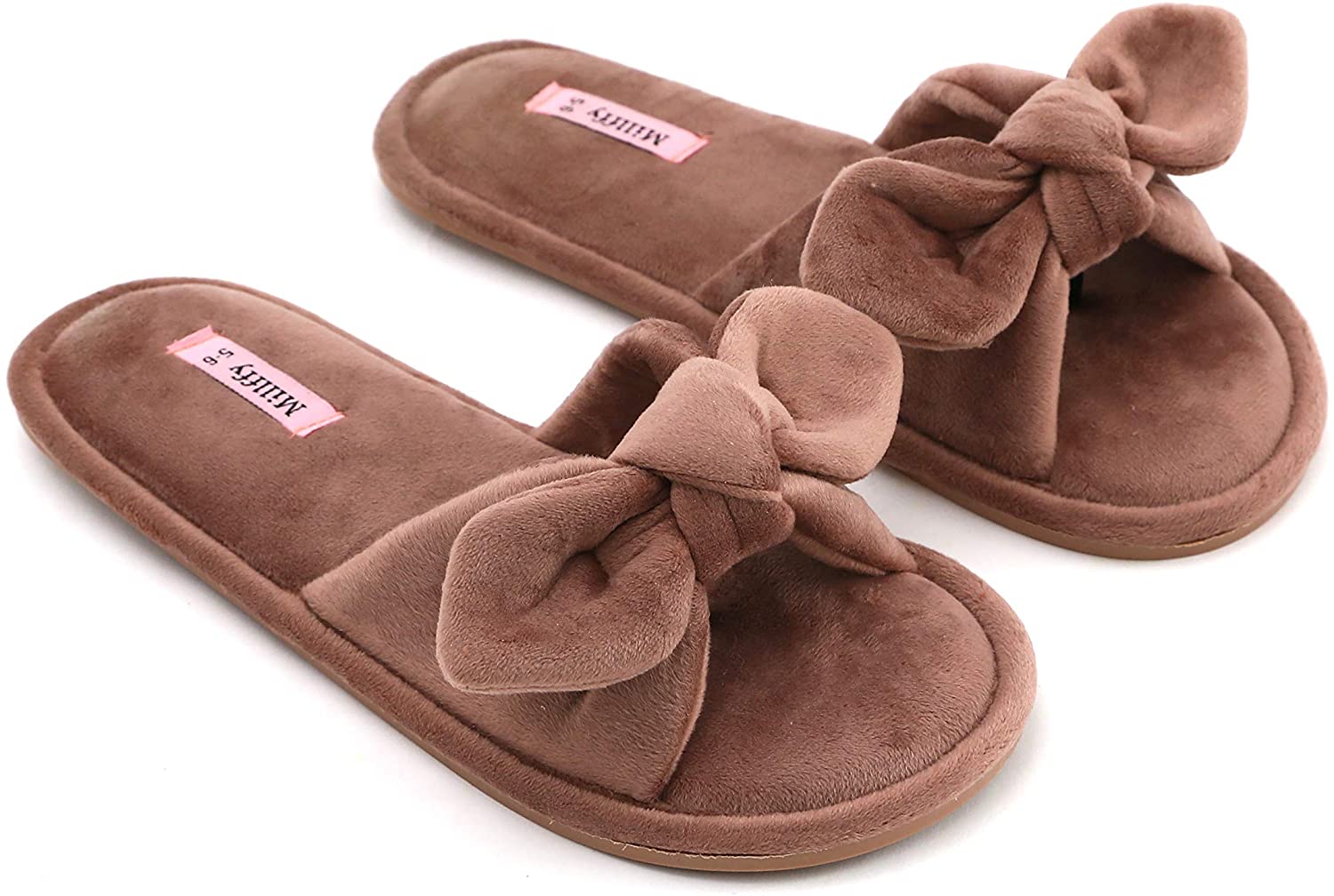 Ladies Girls summer slippers for womens bedroom slippers comfies ...