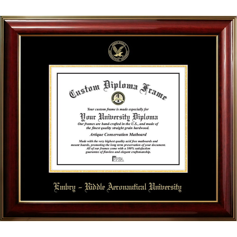 Embry-Riddle Aeronautical University Classic Diploma Frame - Walmart ...