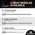 Meat Injector Syringe Kit, Flavor Injector with 3 Marinade Needles ...
