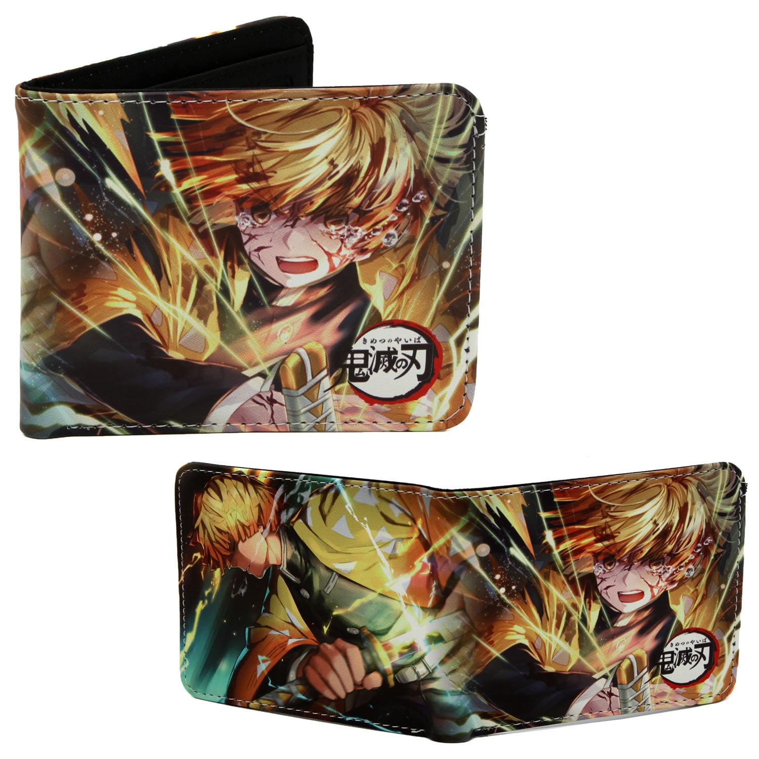 Zenitsu Agatsuma - Demon Slayer 4x5" Bi-Fold Wallet - Walmart.com