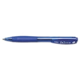 "Bu3 Ballpoint Pen, Retractable, Bold 1 Mm, Blue Ink, Blue Barrel ...
