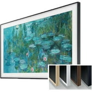 Samsung (2021) 43" The Frame Customizable Bezel - Modern Teak - Walmart.com