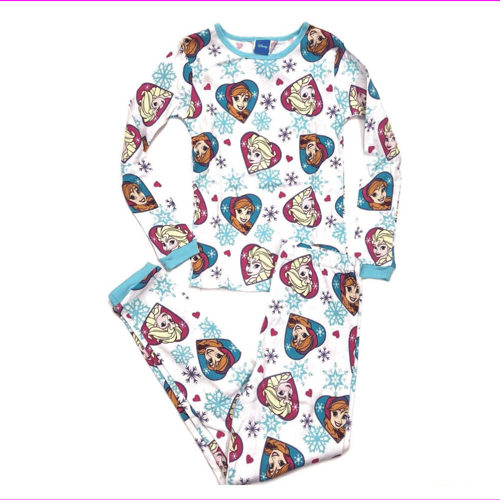 Disney Frozen Pajamas Shirt and Pants Set Cotton Sleepwear, M - Walmart.com