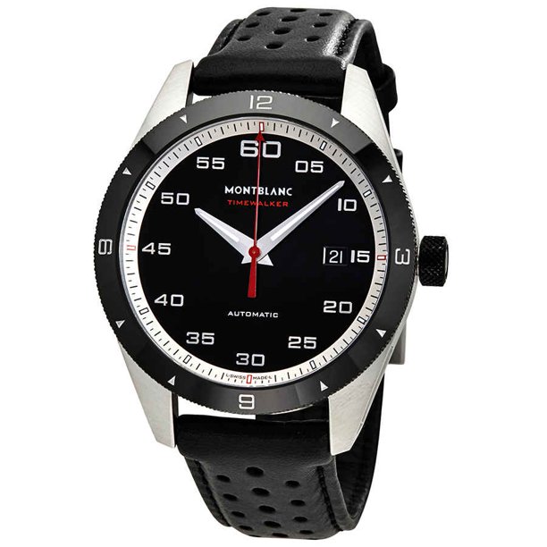 Montblanc TimeWalker Automatic Black Dial Men's Watch 116061 - Walmart.com