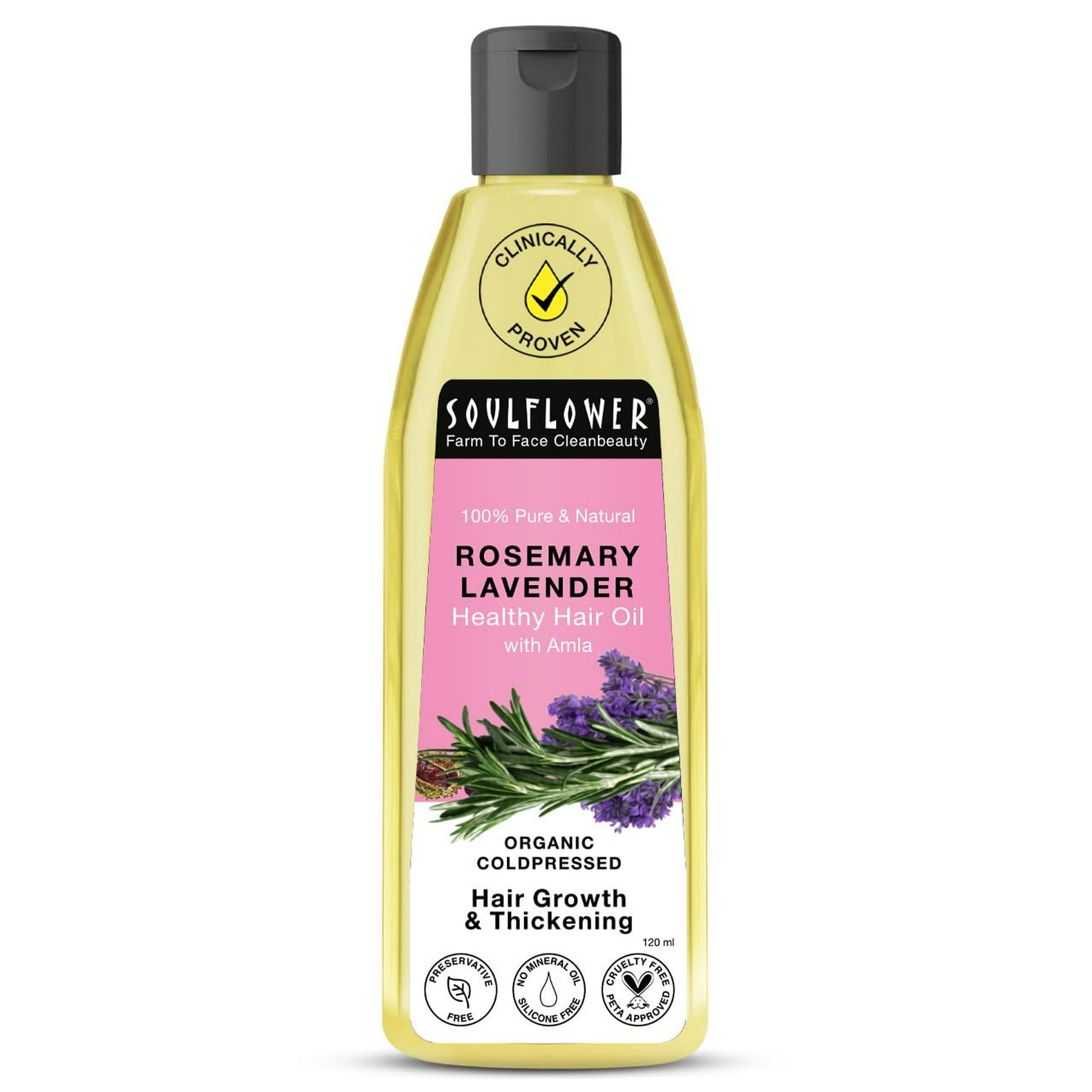 Click here for Soulflower Rosemary Lavender Hair Oil For Healthy... prices