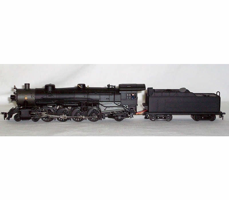USRA 4-8-2 HO Scale Mountain Locomotive with Tender Painted Unlettered ...