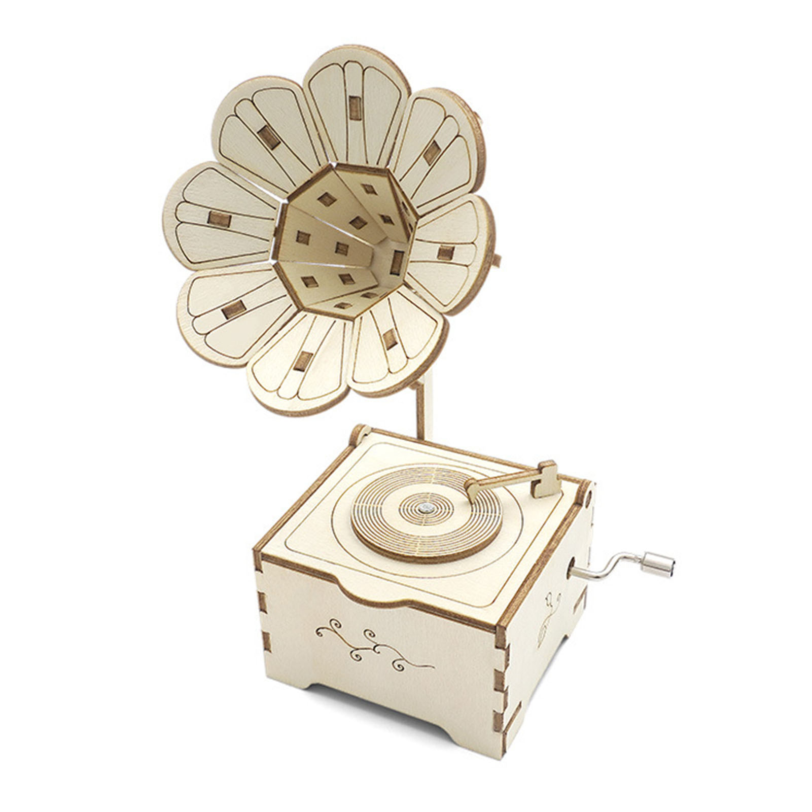 LIWEN Creative Gramophone Model Toy Set - Smooth Edge, Realistic Design ...