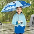 Addie & Tate Umbrella and Raincoat Set for Kids Ages 3-5 - Monster ...