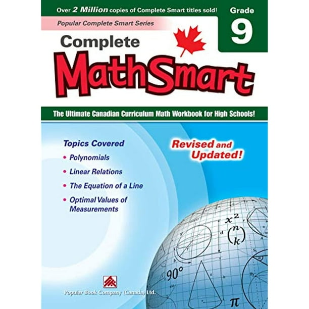 Complete MathSmart 9: The Ultimate Canadian Curriculum Math Workbook ...