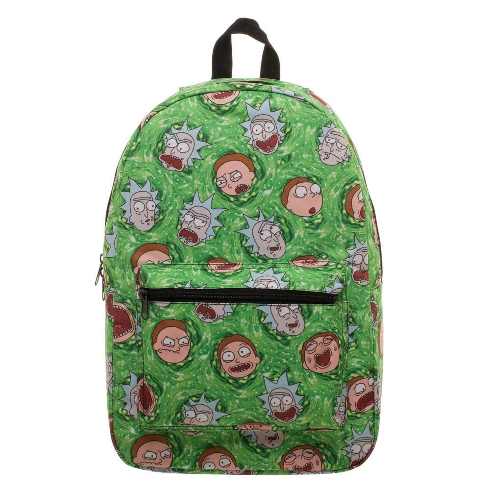 Portal Print Rick And Morty Backpack Standard - Walmart.com
