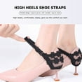 MOKKHNB 4 Pairs Black High Heel for Women, Anti-Drop Replacement Laces ...