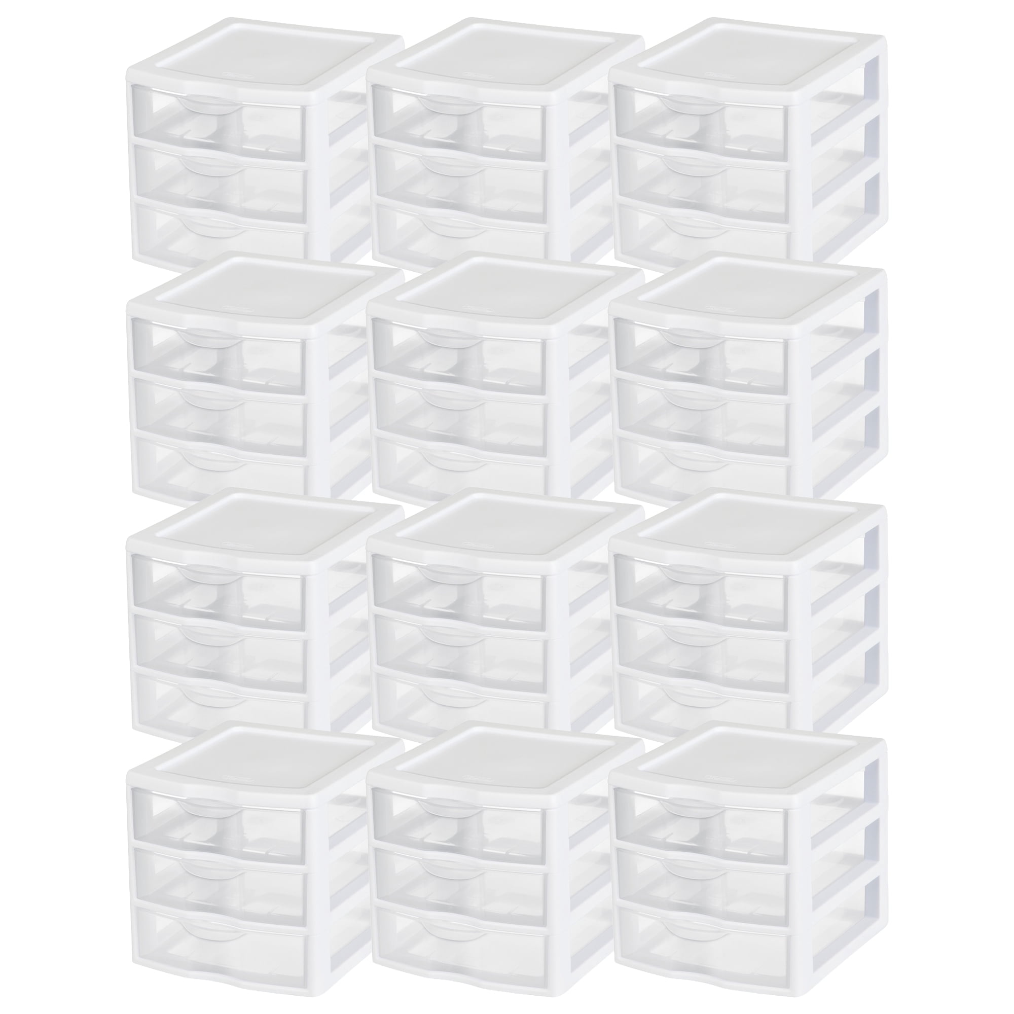 Click here for Sterilite Clearview Plastic Small 3 Drawer Desktop... prices