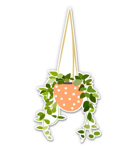 Stickers, Labels & Tags Paper Stickers Hanging Plants Stickers etna.com.pe