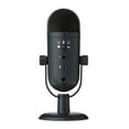 Onn+ USB Dual-Pattern Microphone with Volume Mute Controls 3.5mm ...
