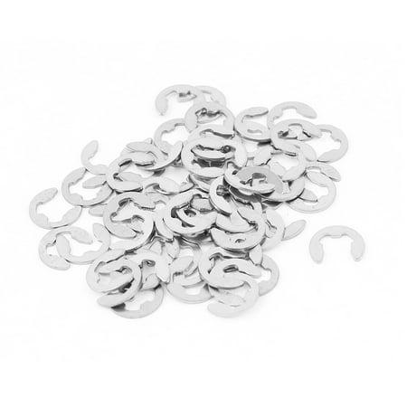5mm Inner Dia Stainless Steel E-Clip Snap Ring Circlip 62pcs | Walmart ...