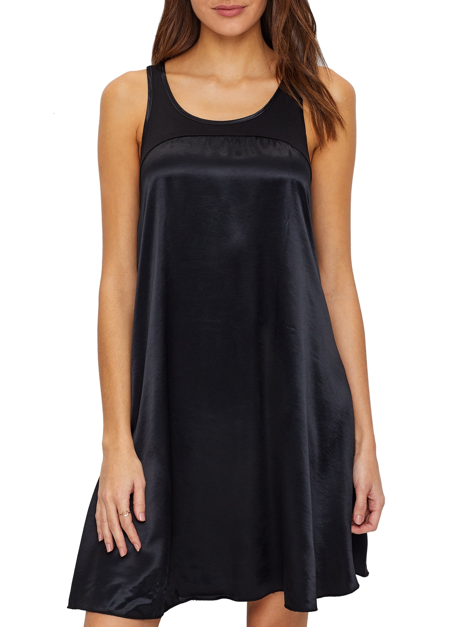 PJ Harlow Womens Lindsay Satin Nightgown Style-PJD18 - Walmart.com