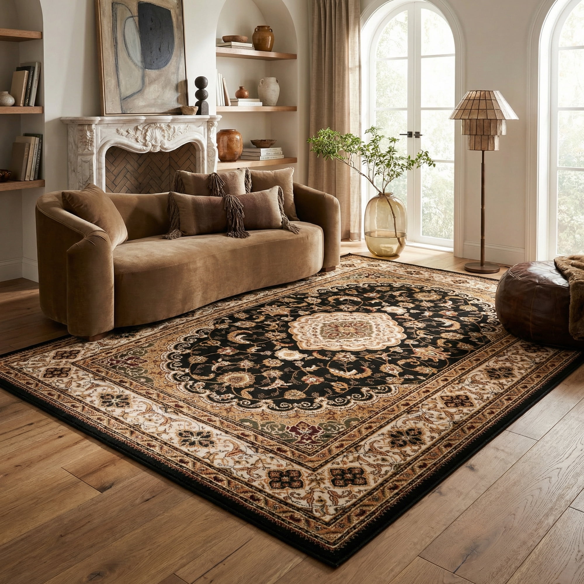Click here for Rug Branch Majestic Red 5 Round 99 X 133 prices