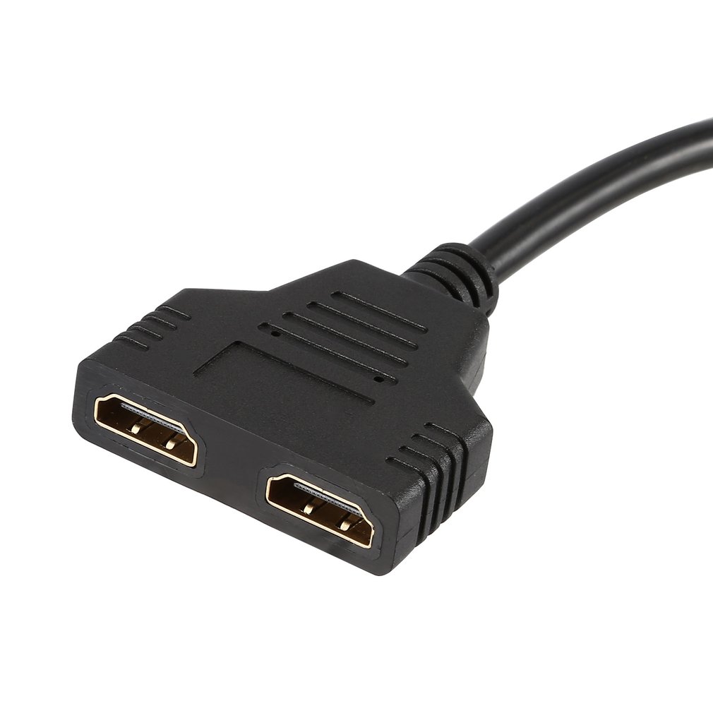 Joywa HDMI-compatible Splitter Cable Male To Dual HDMI-compatible 2 ...