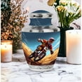 Desert Motocross Race Celestial Serenity Large Urn for Adult Male ...