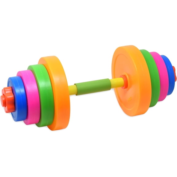 JWQFBC 2 Pieces Kids Dumbbell Toy Exercise Fitness Dumbbell for Ages 3 ...