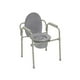 Commode with fixed arms, steel, adj height, x-wide, 1 ea - Walmart.com