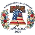 America 250th Anniversary Liberty Bell Embroidery Kit For Starters ...
